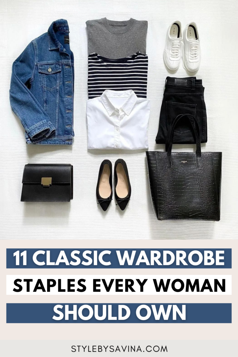 11 Classic Wardrobe Staples Every Woman Should Own