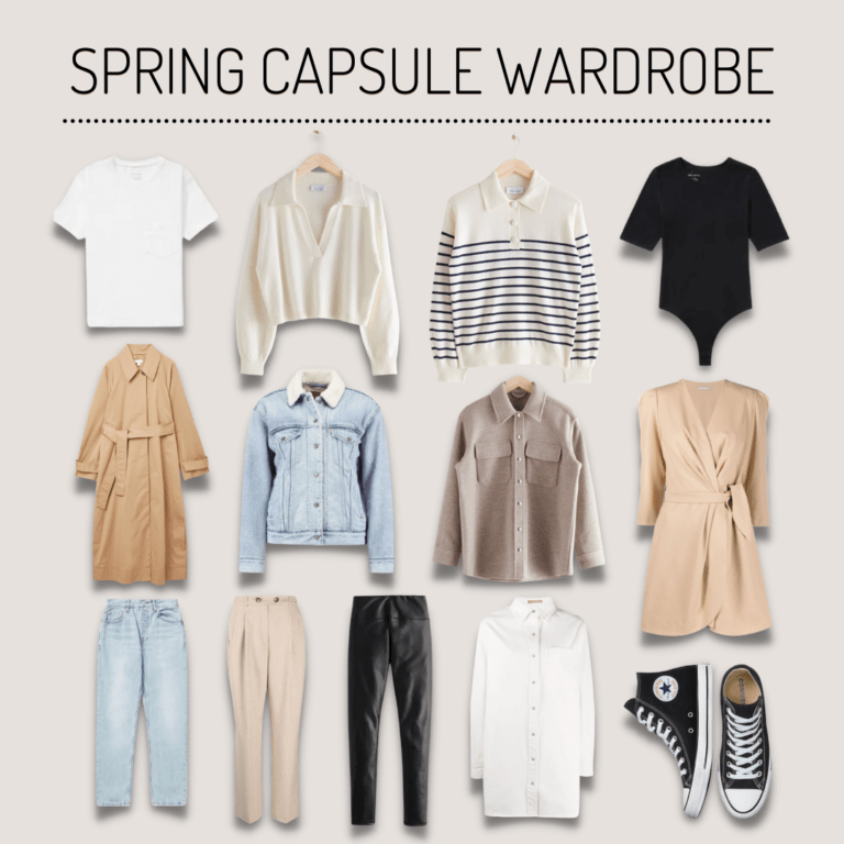 The Ultimate Capsule Wardrobe Checklist 2024 Style By Savina