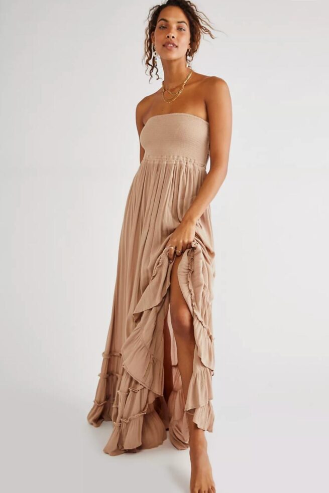 11 Neutral Maxi Dresses Actually Worth Spending On