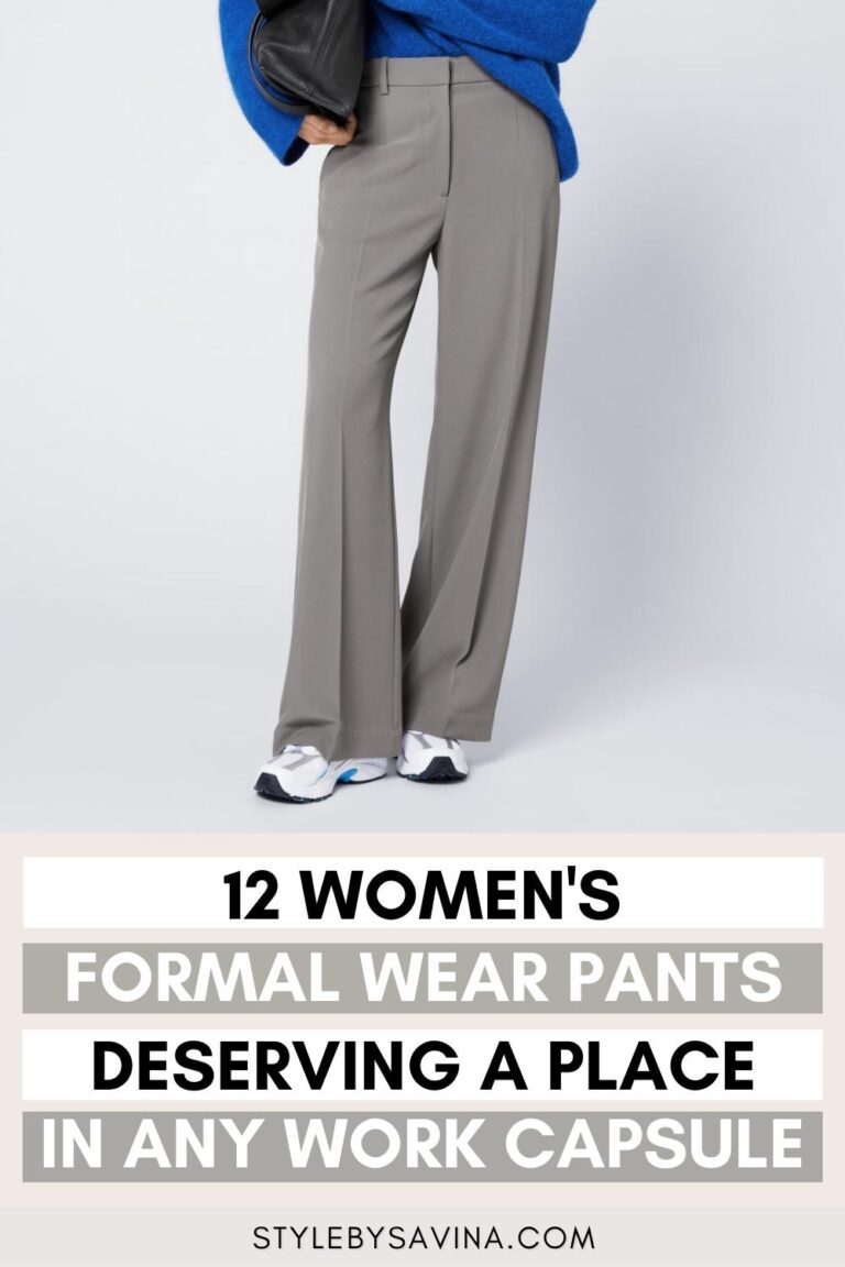12 Women's Formal Wear Pants Deserving a Place in Any Work Capsule