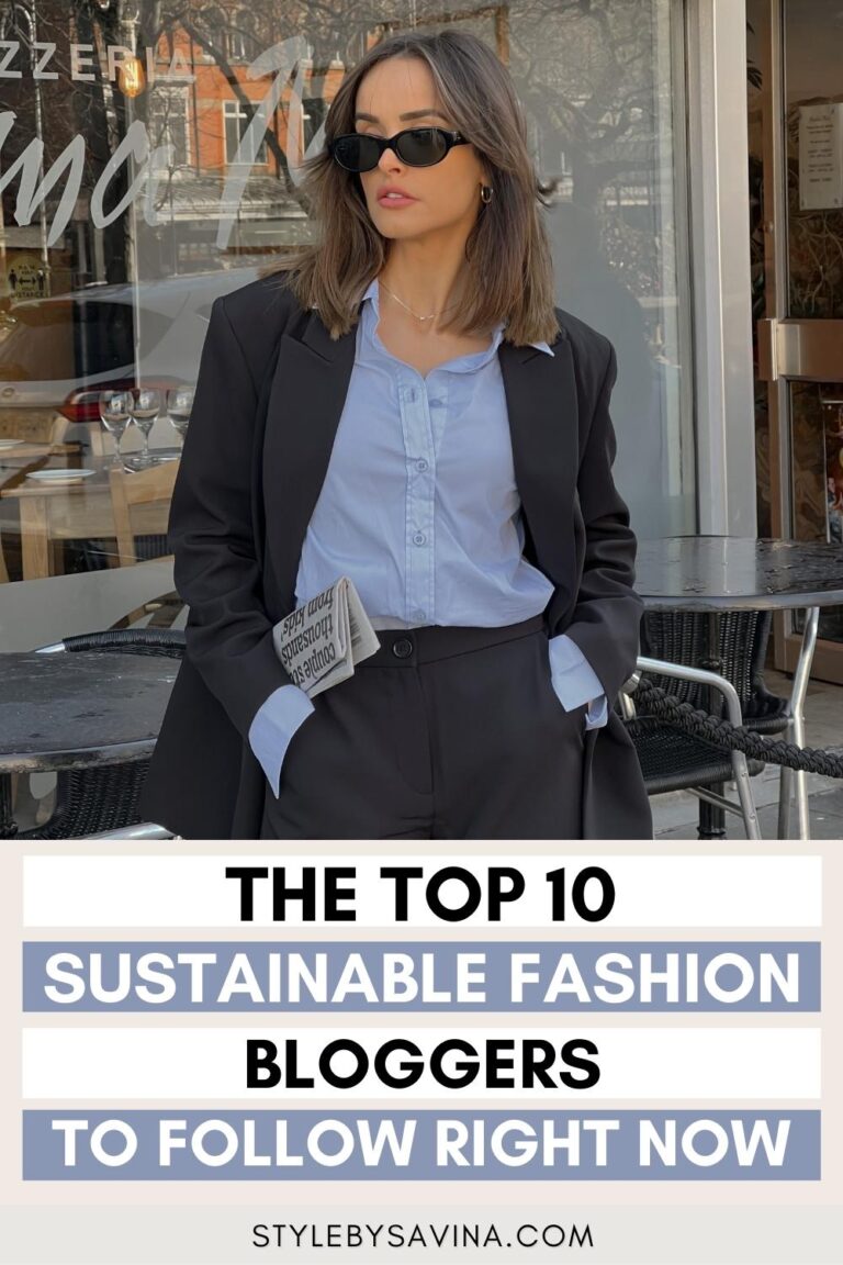 The Top 10 Sustainable Fashion Bloggers To Follow Right Now