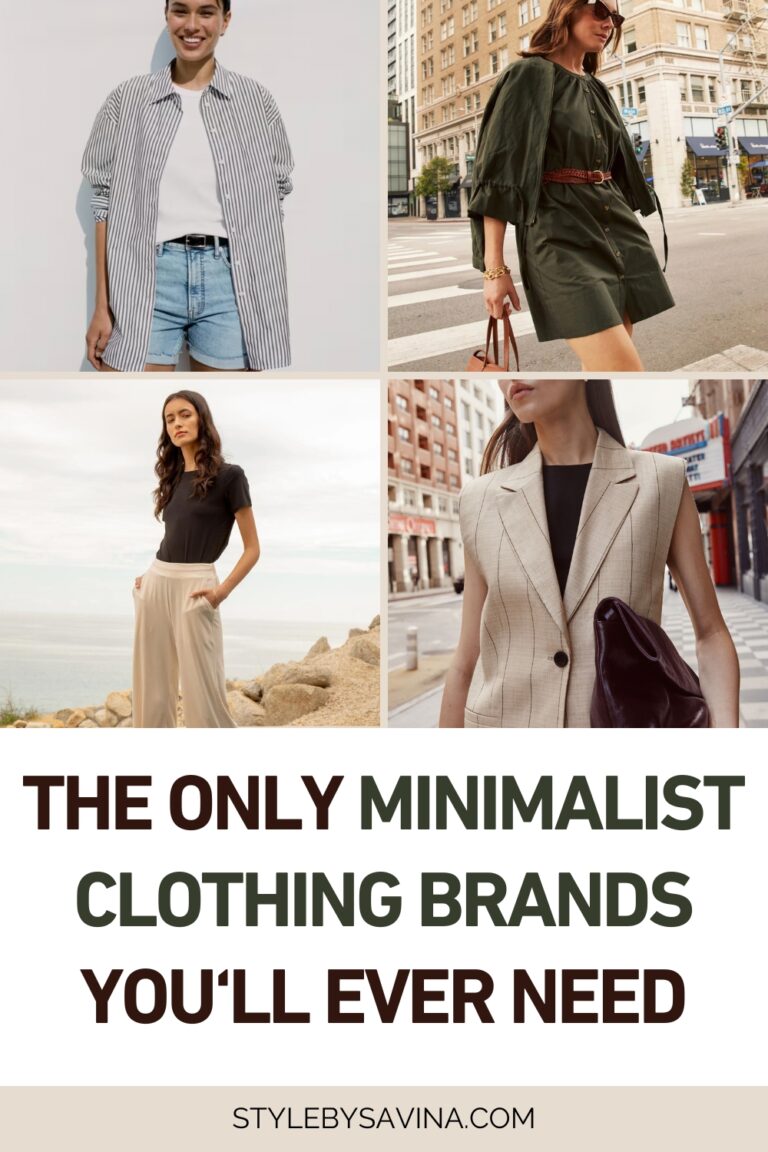 The Only Minimalist Clothing Brands You’ll Ever Need