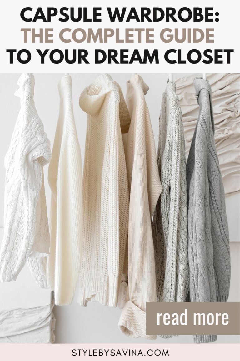 Capsule Wardrobe: The Complete Guide To Your Dream Closet