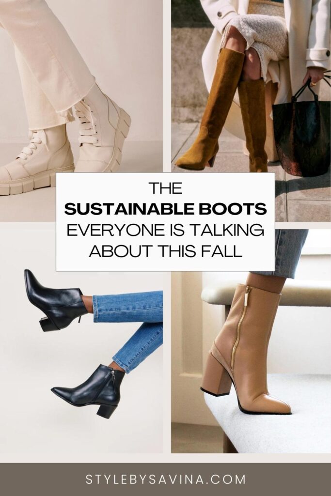 The Sustainable Boots Everyone is Talking About This Fall