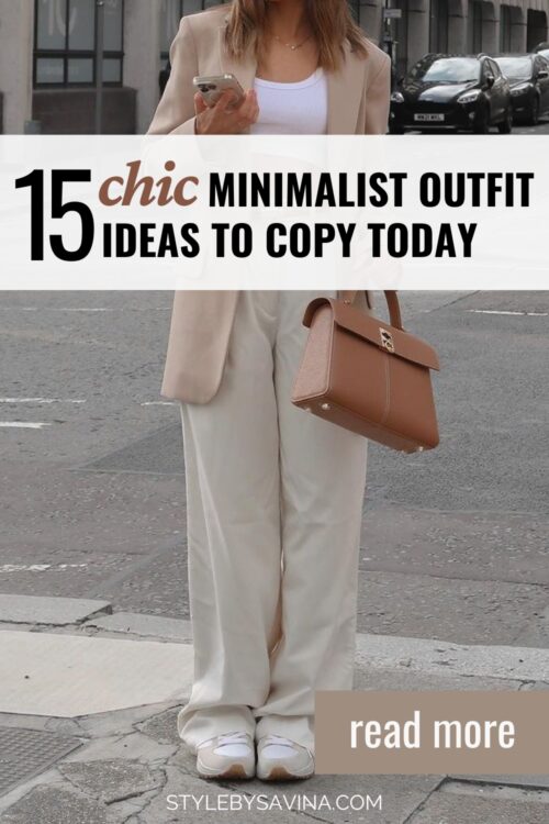 15 Minimalist Outfit Ideas Other People Will Want To Copy